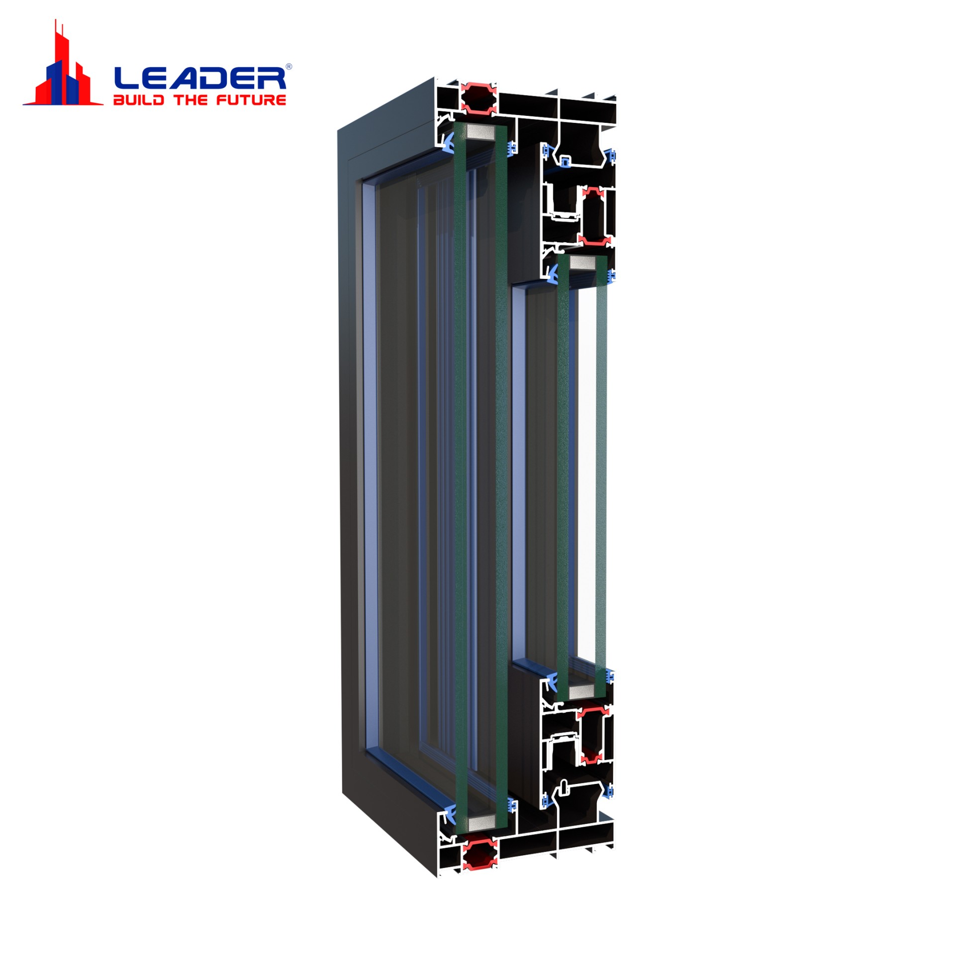 Sliding Door leader-alu.com - KD Series Sliding Door